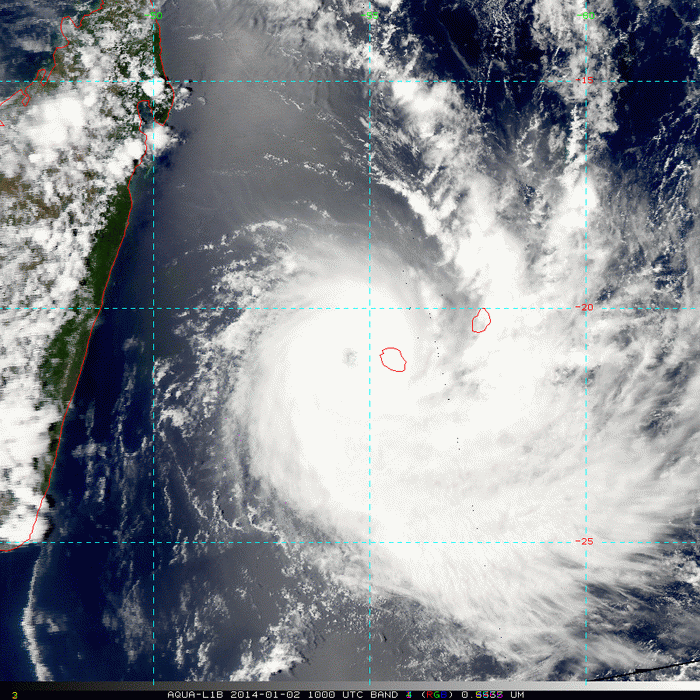 Južni Indijski ocean: Tropske ciklone na kraju 2012. i početku 2013 ...