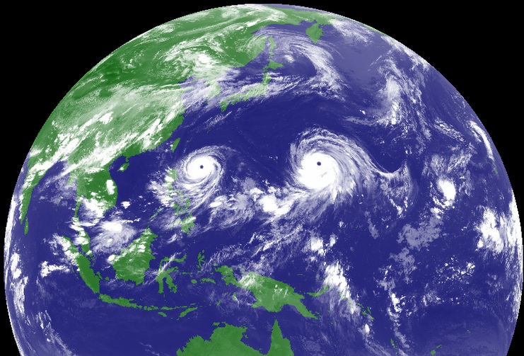 Tajfuni blizanci na Pacifiku: Atsani postao supertajfun | Crometeo
